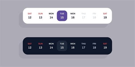 Horizontal Calendar A Simple Date Picker For React Native DEV Community