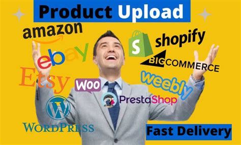 Product Upload Or Product Listing To Shopify Woocommerce Or Any Ecommerce Store By Shahjahan5050