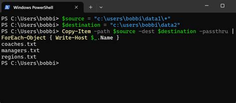 PowerShell Use Copy Item And Show Files Being Copied Collecting Wisdom