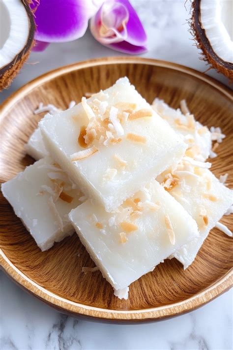 Haupia Hawaiian Coconut Pudding Insanely Good