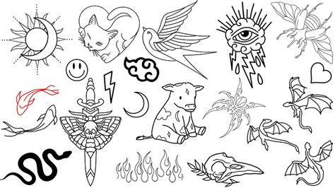 Tattoo Outline Stencil Printable Printable Stencils