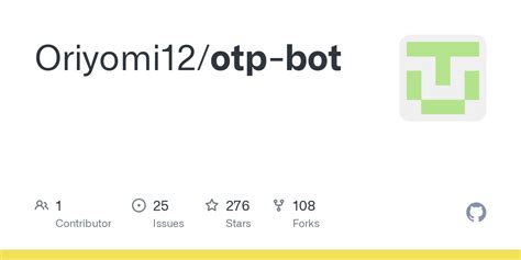 GitHub Oriyomi Otp Bot