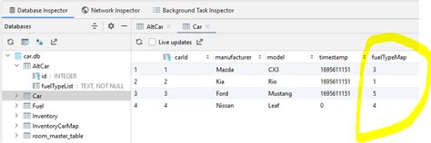 Android Sqlite How To Add Column Of List And List To The Room Database Stack Overflow