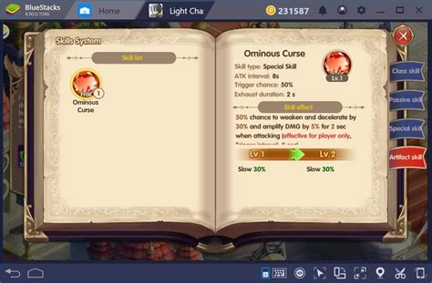 Light Chaser Tìm hiểu hệ thống lớp nhân vật và kỹ năng BlueStacks