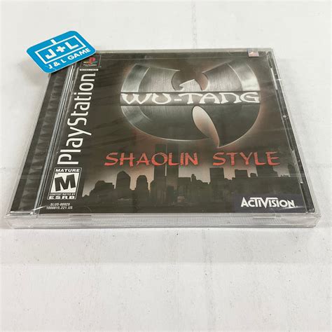 Wu Tang Shaolin Style Ps1 Playstation 1 Jandl Video Games New York
