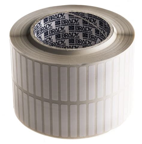 Tht 4 423 10 Brady Brady B 423 Polyester White Label Roll 3810mm