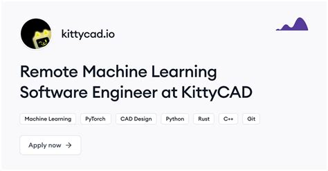 Remote Machine Learning Software Engineer Job At Kittycad Himalayas