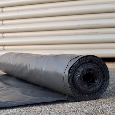 Polythene Damp Membranes Damp Proof Membrane Black 1200g 300mu 25m