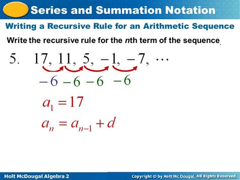 essential questions series and summation notation ppt download