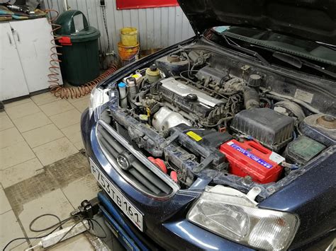 №6. Замена генератора, регулировка развала-схождения колес! — Hyundai ...