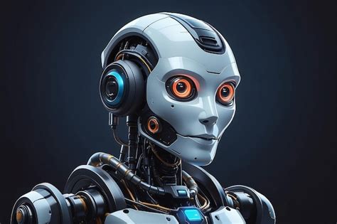 Premium Photo D Vector Robot Chatbot AI In Science And Business Technology And Engineering