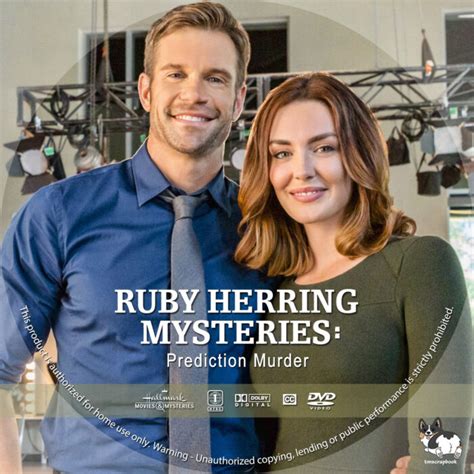 Ruby Herring Mysteries Prediction Murder R1 Custom Dvd Label