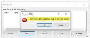 How To Create An XML Schema Using Data In Excel