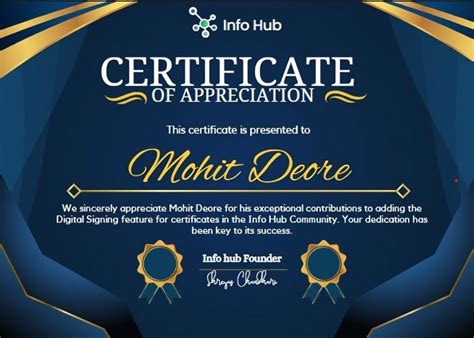 mohit deore on linkedin thrilled to announce the successful implementation of the digital signing…