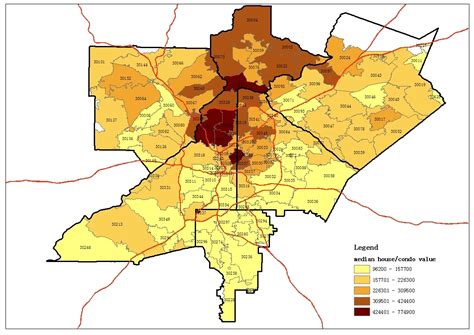 House Value Median House Value By Zip Code