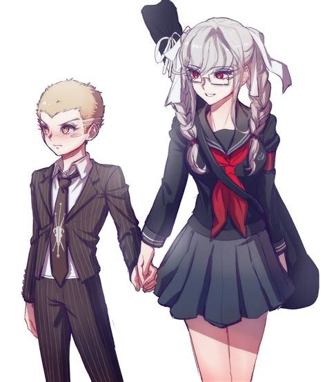 Pekoyama Peko And Kuzuryu Fuyuhiko Danganronpa And 1 More Drawn By