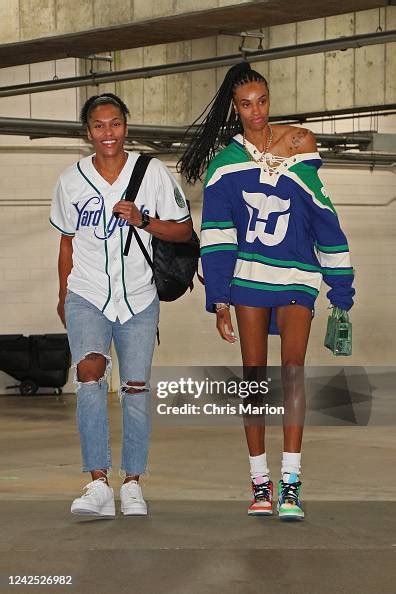 Alyssa Thomas Of The Connecticut Sun And Dewanna Bonner Of The News