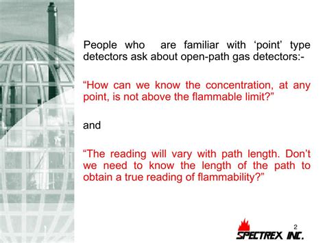 PPT Open Path Gas Detection Philosophy Of Use PowerPoint Presentation ID