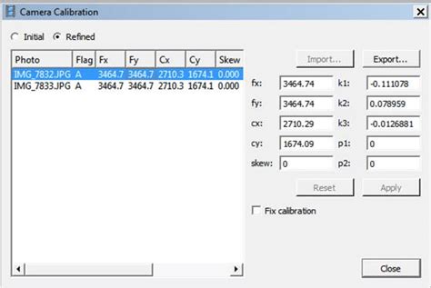 Camera Calibration In Agisoft Download Scientific Diagram
