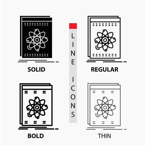 api application developer platform science icon in thin regular