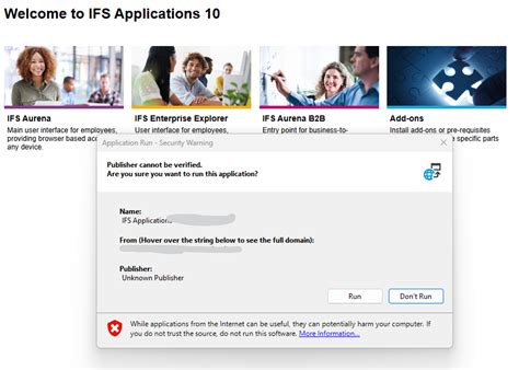 IFS EE Link Handler Extension Not Working In Windows 11 IFS Community
