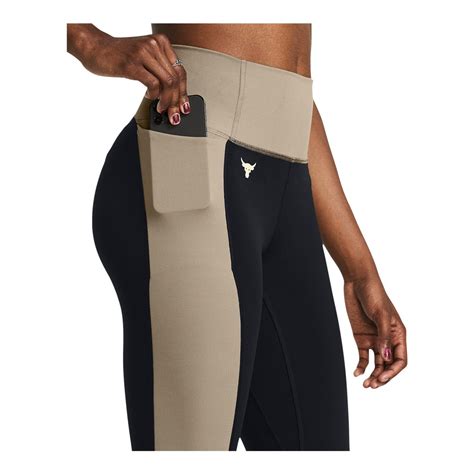 Under Armour Womens Project Rock Lg Colorblock Ankle Leggings Sportchek