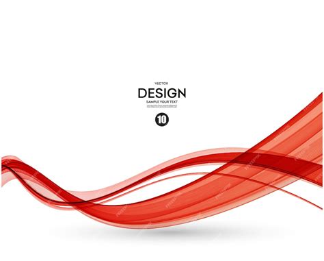 Premium Vector Wave Lines Vector Art Abstract Illustration Curved Blend And Gradient Line