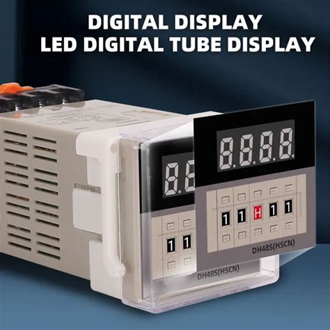 Mfri Programmable Digital Timer Switch Sakelar Waktu Relay 220v Dh48s 2z Beige