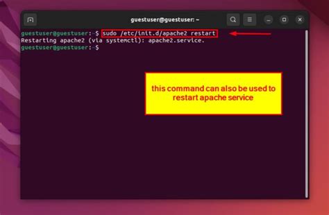 How To Restart Apache Ubuntu 5 Best Methods