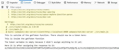 Issues Assigning A Variable Axios Promise Value Vuejs