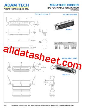 MR24 Datasheet(PDF) - Adam Technologies, Inc.