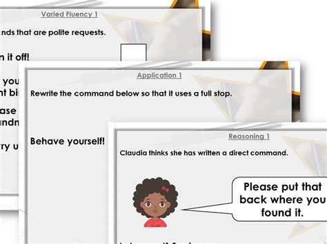 Year 2 Gps Using Commands Lesson Autumn Block 5 By Classroom Secrets Teaching Resources