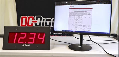 webpage controlled flushed network clock timer and static display for indoor gameshows