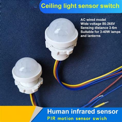 Human Body Sensor 2023 Automatic Sensor Light Switch Voice Controlled