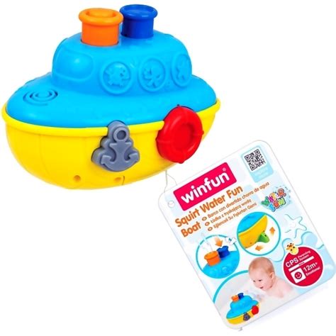 Winfun Squirt Water Fun Boat Bath Toy Tates Toys Australia The