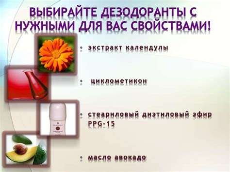 Дезодоранты. Антиперспиранты - презентация онлайн