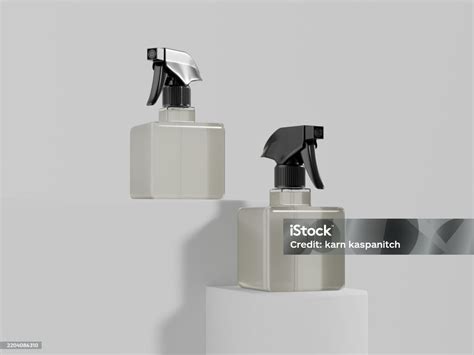 입방체 모양의 방아쇠 분무기 병 모형 반투명 물 미스트 다이펜서 병 직사각형 분무기 병 모형 분무기 헤드가 있는 액체 화학 용기 투명 플라스틱 안개가 자욱한 스프레이 포장