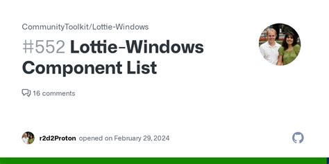 lottie windows component list · issue 552 · communitytoolkit lottie