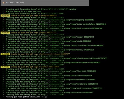 Provide More Clarity On Unable To Push The Git Repo Warning Message