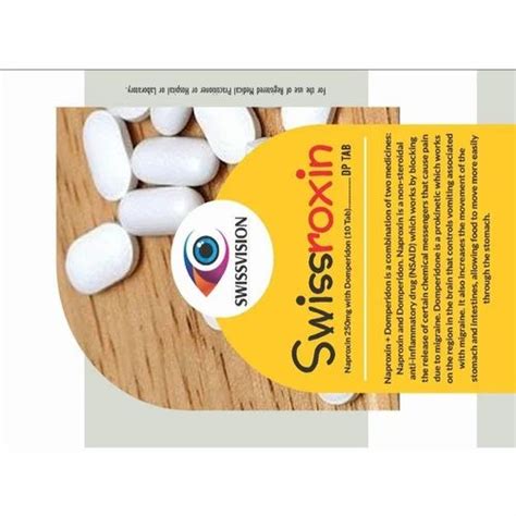 Naproxin With Domperidon Dp Tablets At ₹ 890 Box Naproxen Sodium Domperidone Tablet In