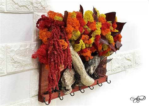 Голяма Къщичка за ключове със Скандинавски мъх