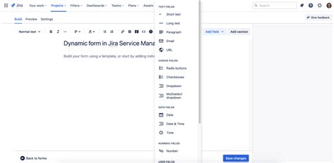 A Guide To Forms And Dynamic Forms In Jira Service Management