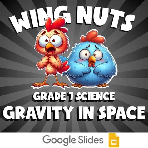Gravity In Space Wing Nuts Science Game No Prep Grade 7 Review