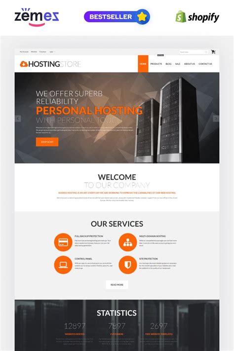 Hosting Shopify Theme