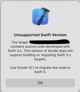 Ios Phasescriptexecution Failed And Compileswiftsources Failed Stack Overflow