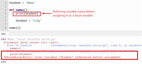 local variable referenced before assignment in python its linux foss