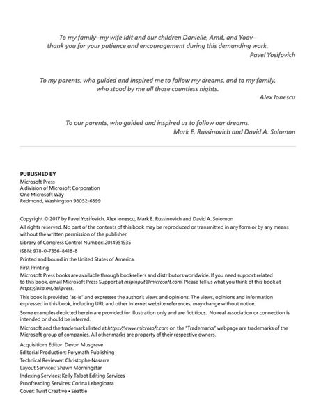 Windows Internals Seventh Edition Part 1 System Architecture Processes