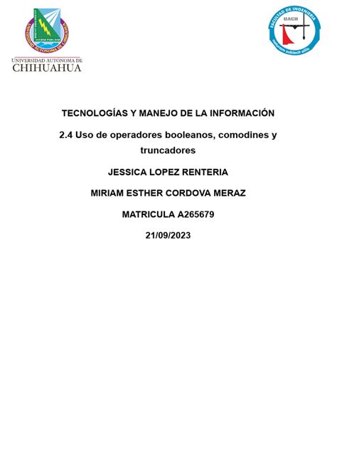 2 4 uso de operadores booleanos comodines y truncadores pdf