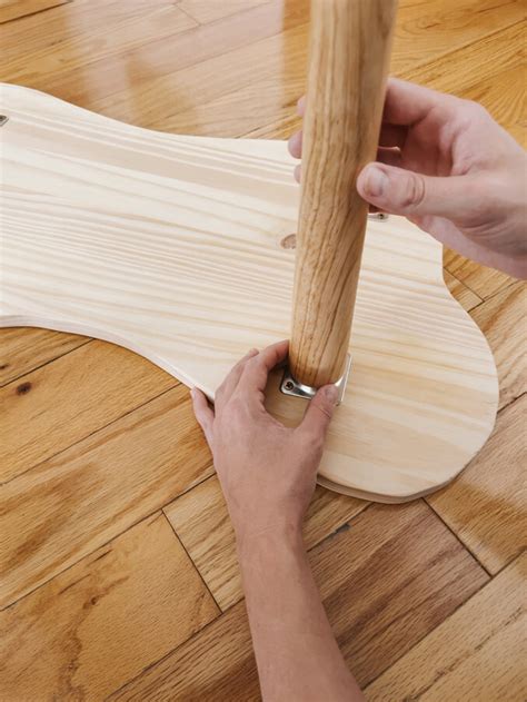 DIY Curved Edge Side Table Project Dream Green DIY