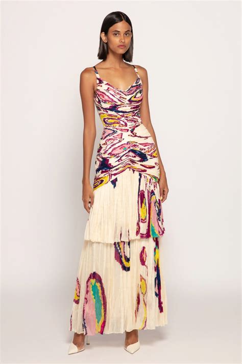 Shop For These Amazing Collections Of Ivory Chiffon Print Paisley V